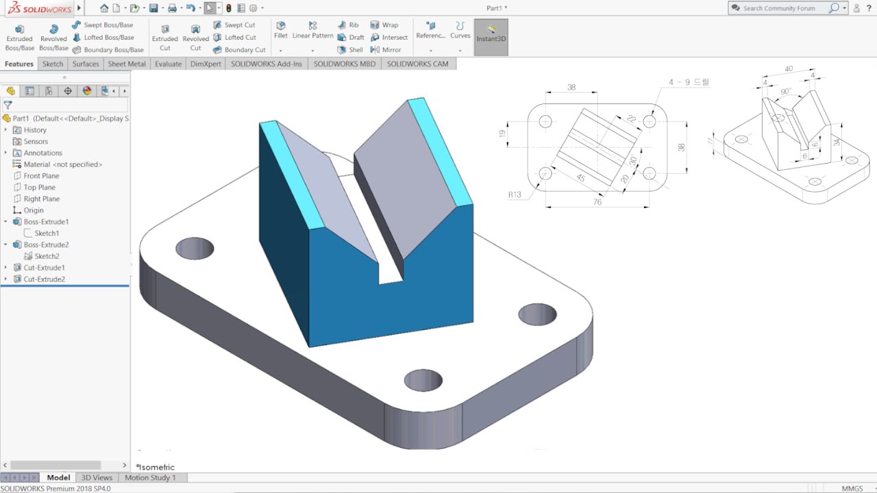 Angle V Block Solidworks At Willard Madrigal Blog