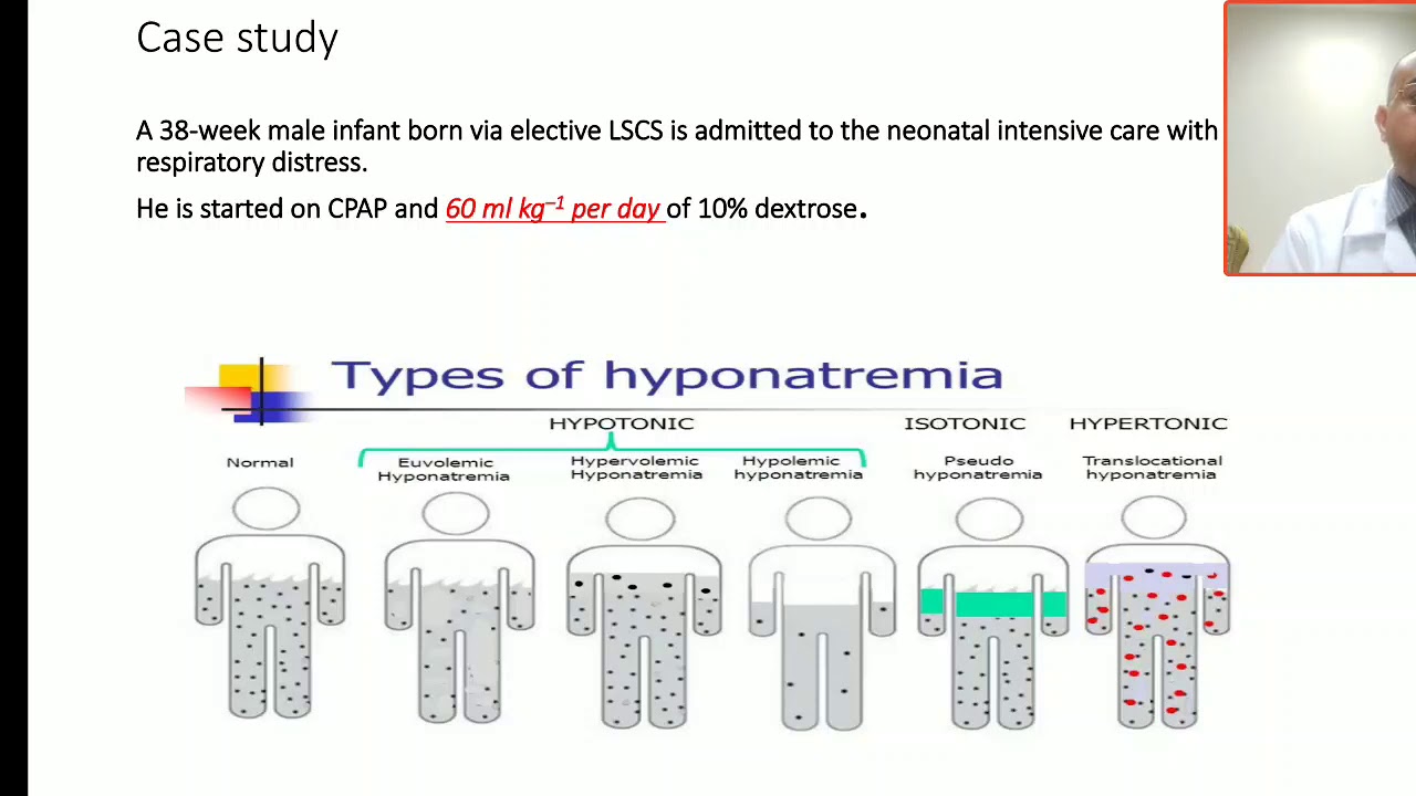 Case 62 How To Adjust Fluid In Neonatal Hyponatremia Fluid Management