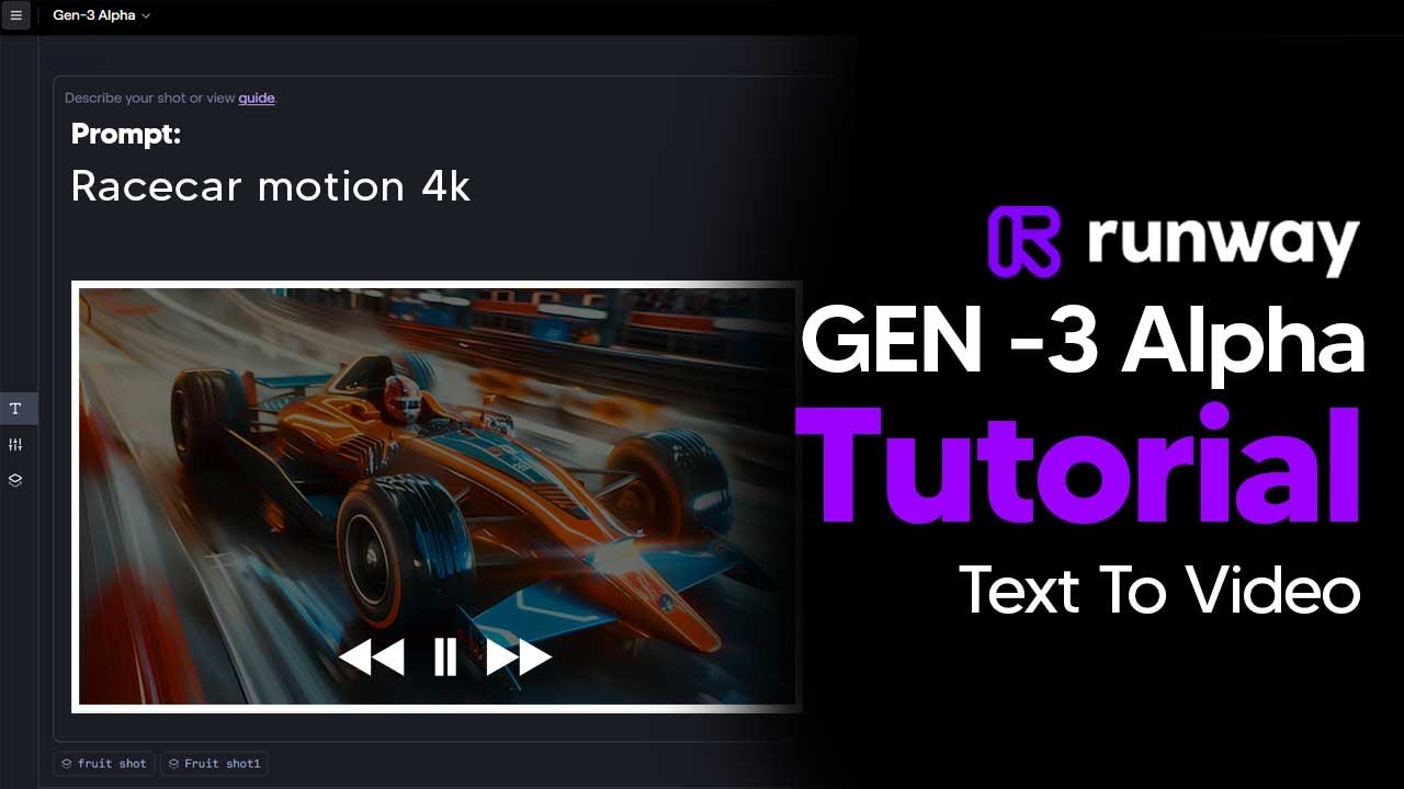 How To Use Runway Gen 3 Alpha Runway Gen 3 Tutorial Gen 3 Alpha