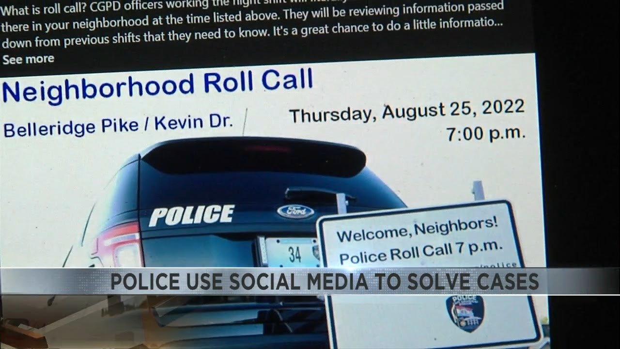 Police Find Success Using Social Media Youtube