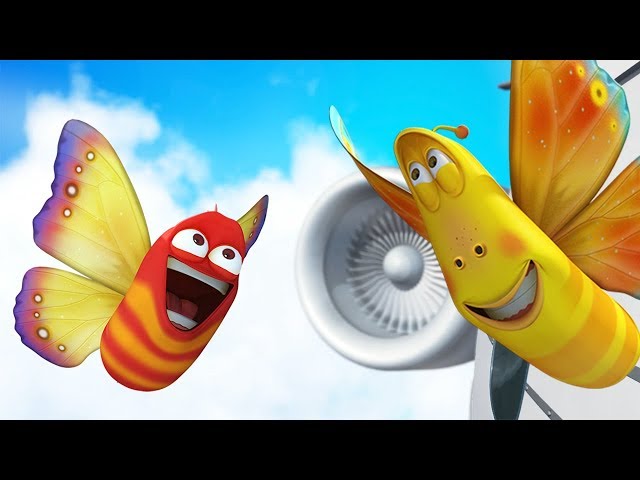 Larva Flying High Cartoon Movie Cartoons For Children Larva