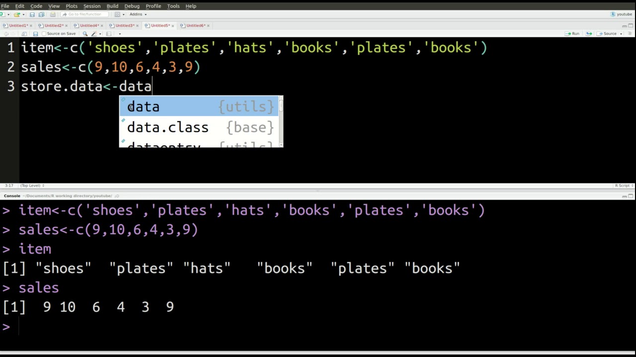 Intro To Dataframes Youtube