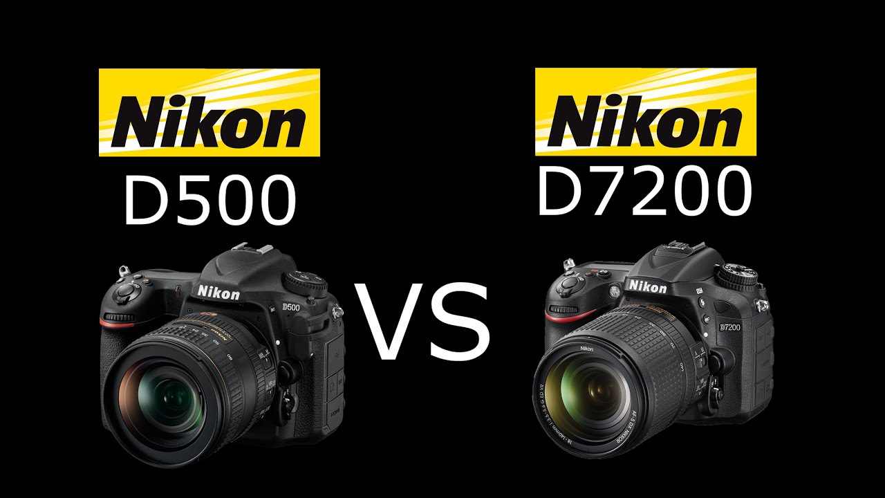 Nikon D500 Vs Nikon D7200 En Español Vs Digital Youtube