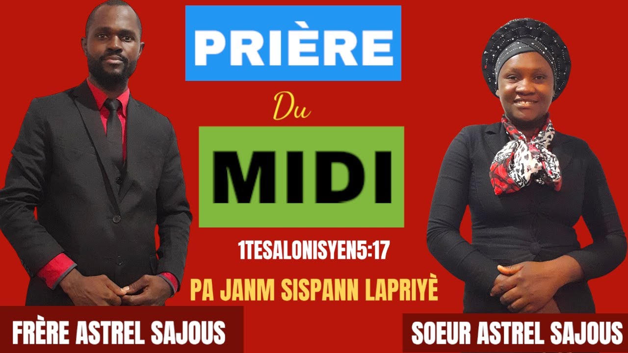 Prière Midi Jeudi 7 Novembre 2024 Avec Soeur Astrel Sajous Youtube
