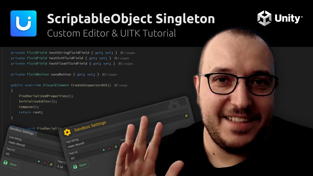 Unity Scriptableobject Singleton Custom Editor Window With Uielements