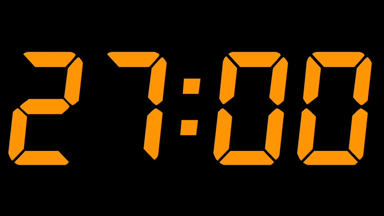 27 Minute Timer Youtube Youtube