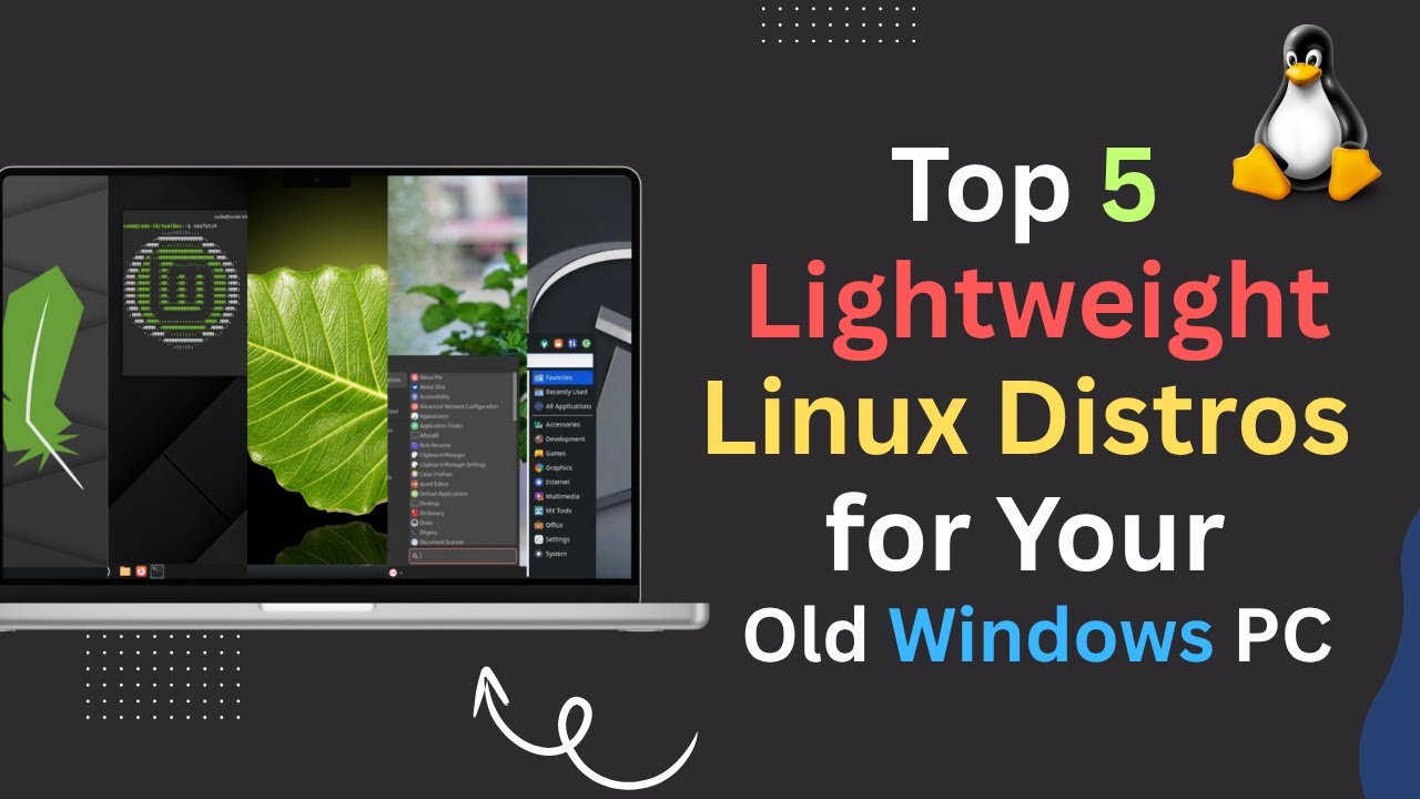 Top 5 Lightweight Linux Distros To Revive Your Old Windows Pc рџљђ Youtube
