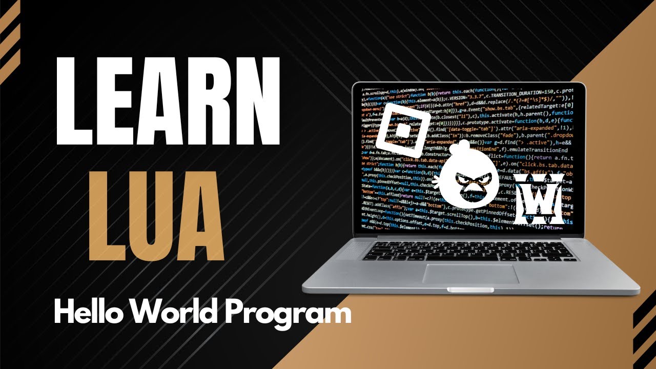 How To Create A Simple Hello World Program Using Lua Programming Intro