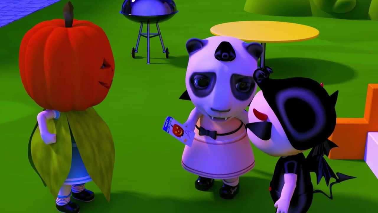 Castle Incident Dolly And Panda Run Away From Knight Funny Cartoon