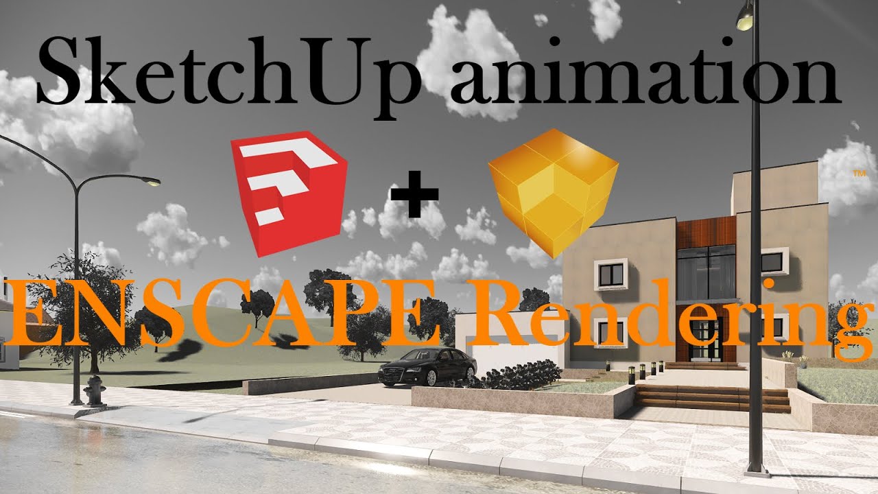 Sketchup 2017 Video Enscapes Rendering Youtube
