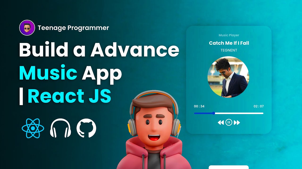 рџџ Build A Advance Music Player Application With React Js Fully