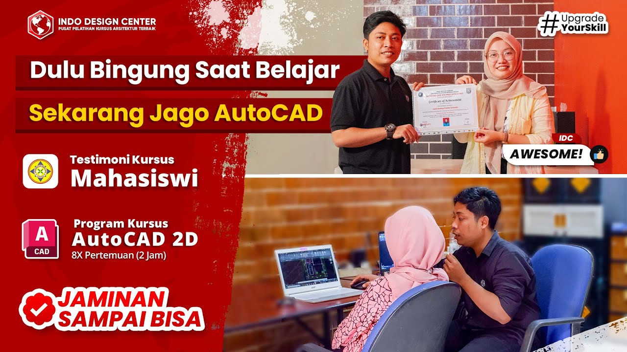 Kursus Autocad 2d Bersertifikat Jaminan Sampai Bisaрџ ќ Testimoni