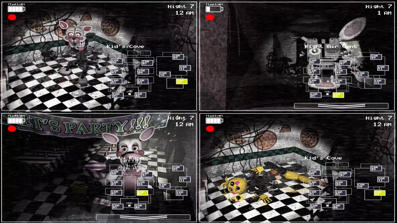 Mangle Jumpscare Fnaf 2 Fnaf 2 Reimagined How To Free The Souls