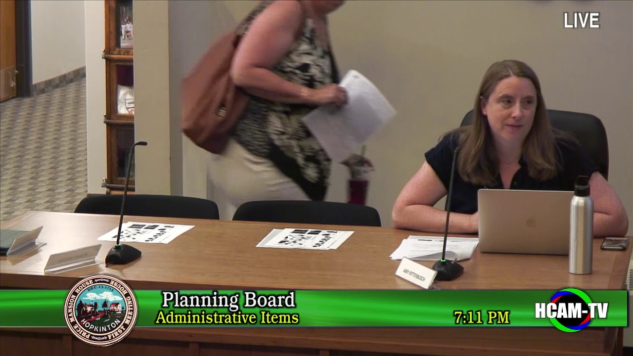 Planning Board Meeting July 22 2019 Youtube