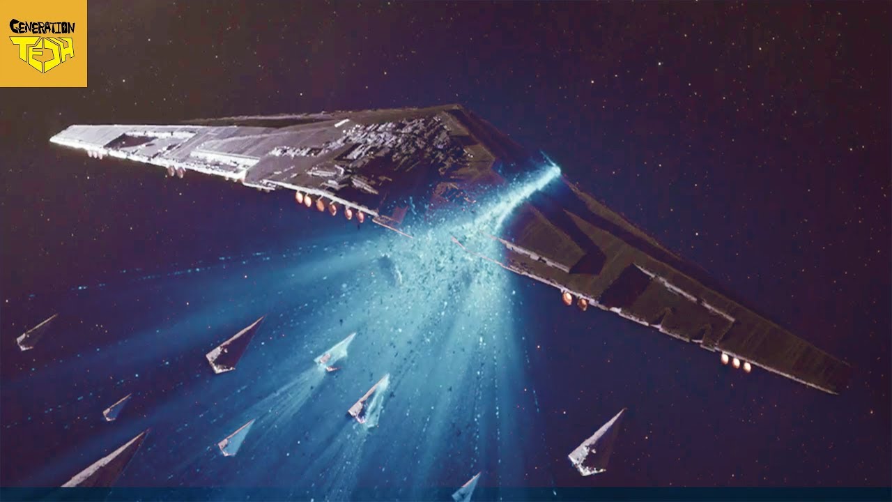 Star Wars Hyperspace Explosion