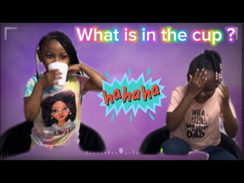 Whats In The Cup Challenge Youtube