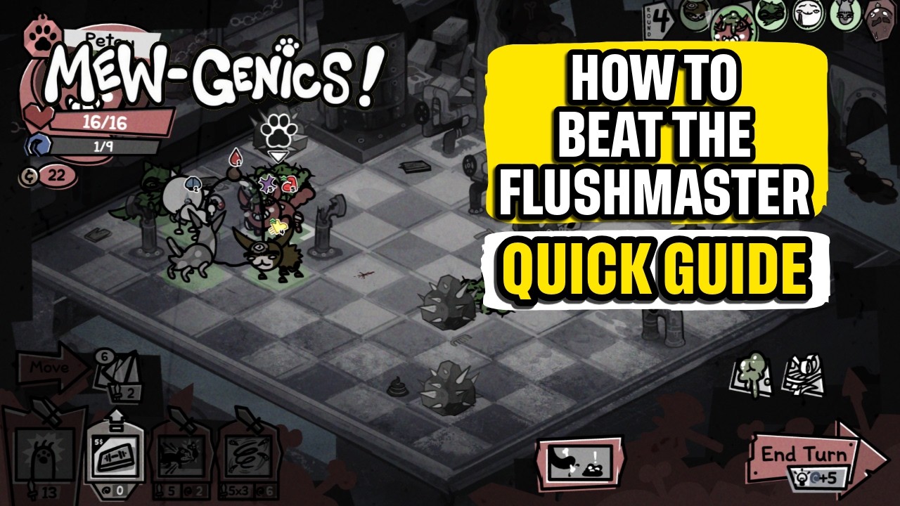 How To Beat The Flushmaster In Mewgenics Quick Guide Youtube