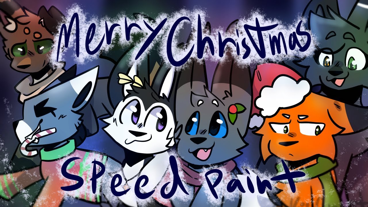 Merry Christmas Speedpaint Youtube