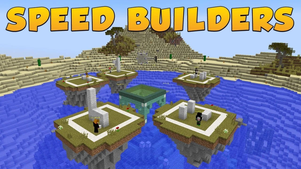 Minecraft Speed Builder Youtube