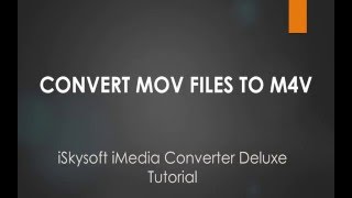 Iskysoft Imedia Converter Deluxe How To Convert M4v To Mp3 On Mac