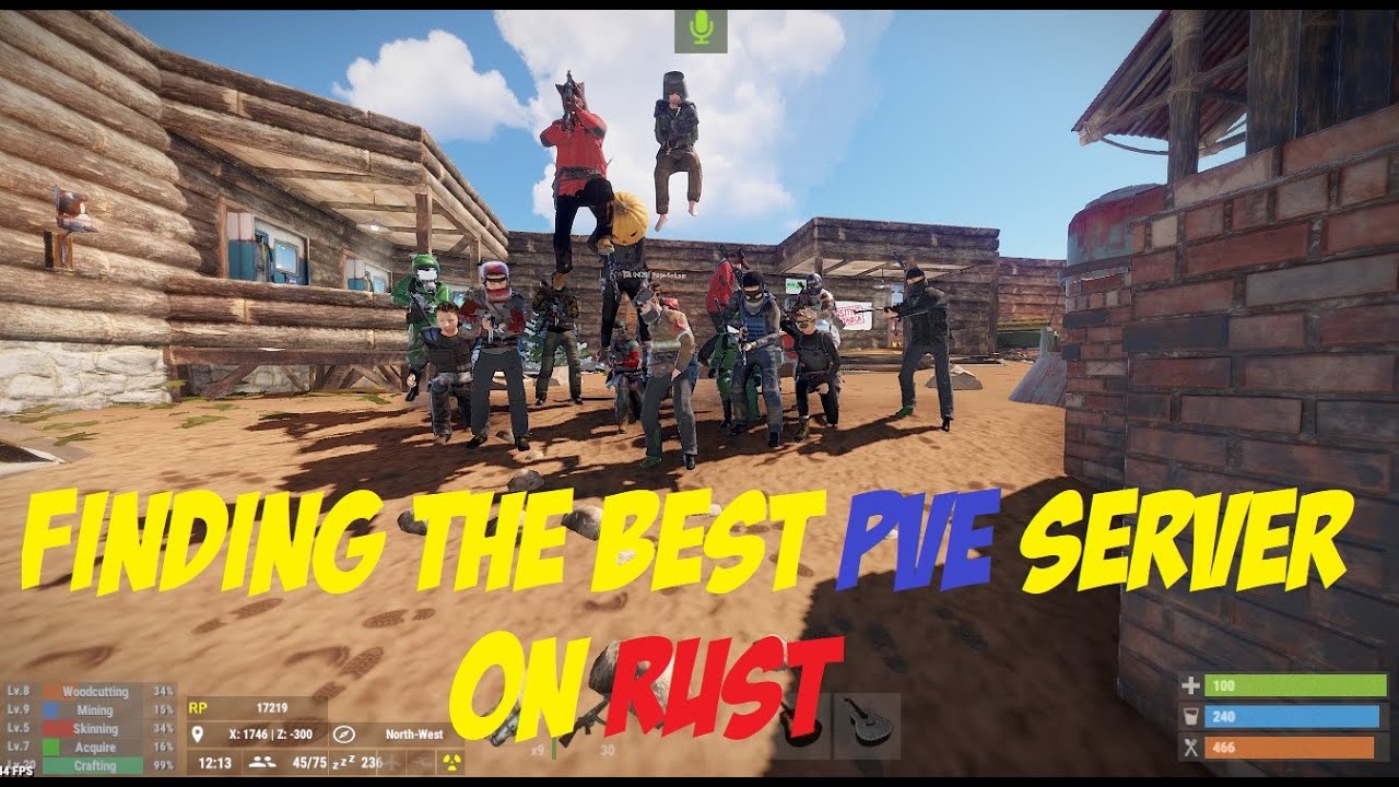 Finding The Best Pve Rust Server Youtube