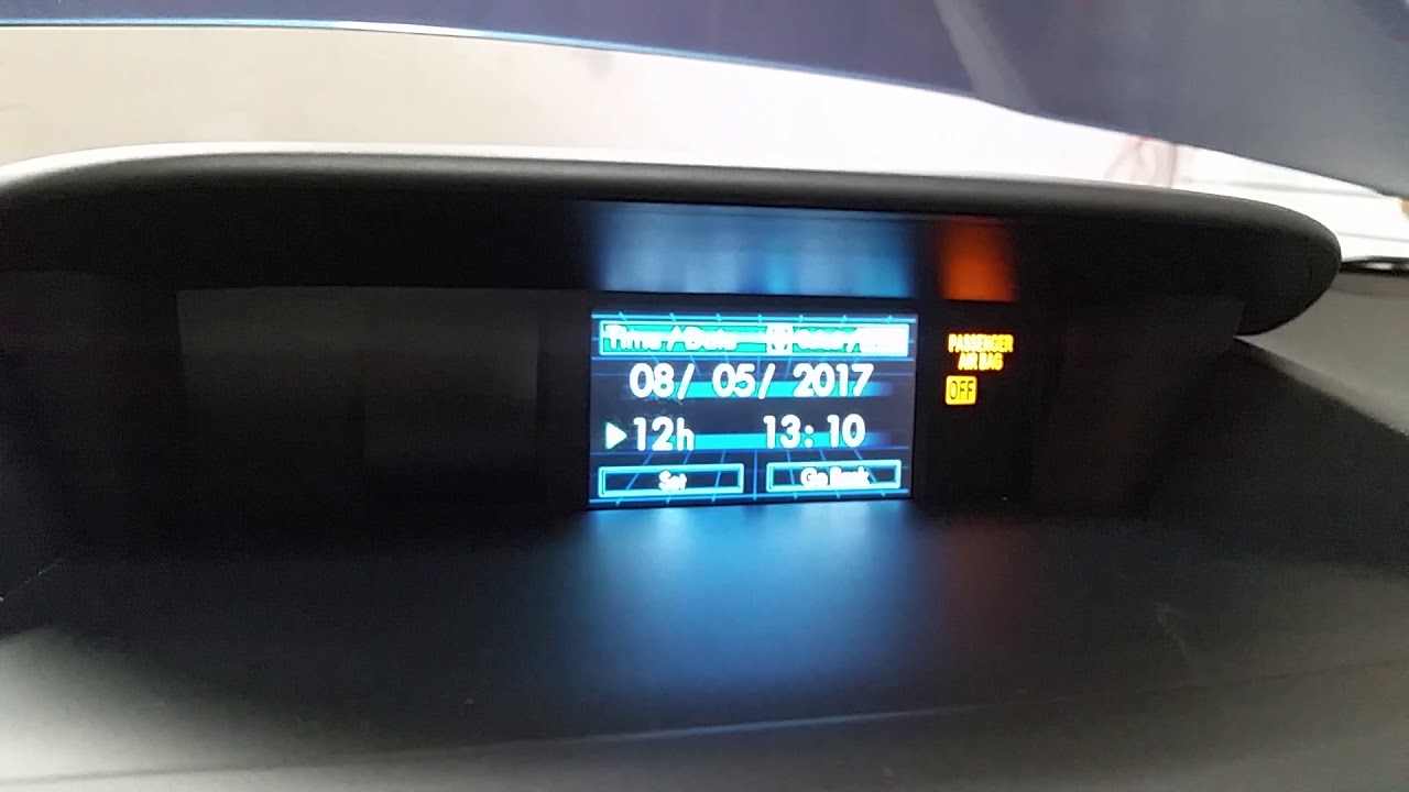 How To Change Clock In Subaru Forester 2017 At Blanca Taylor Blog