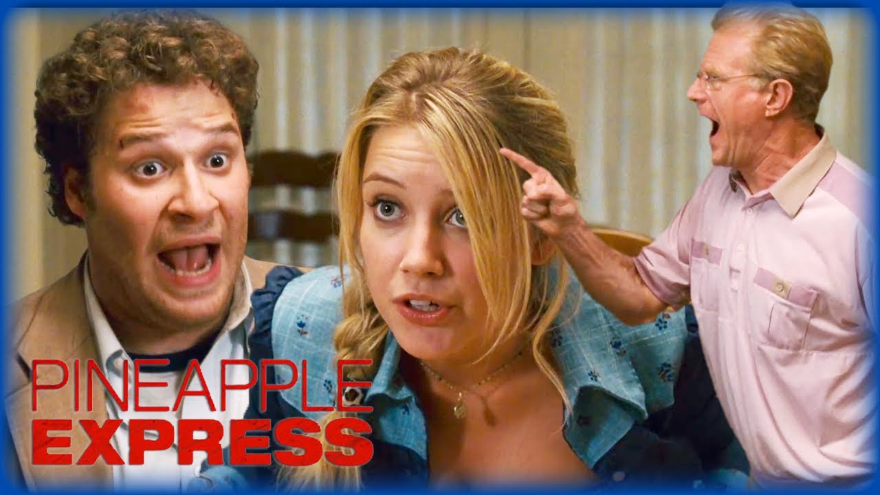 Dinner With The Parents Scene Pineapple Express Show Me The Funny
