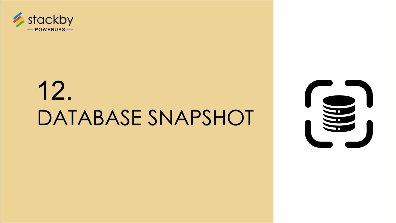 Stackby Powerup 12 Database Snapshot Youtube