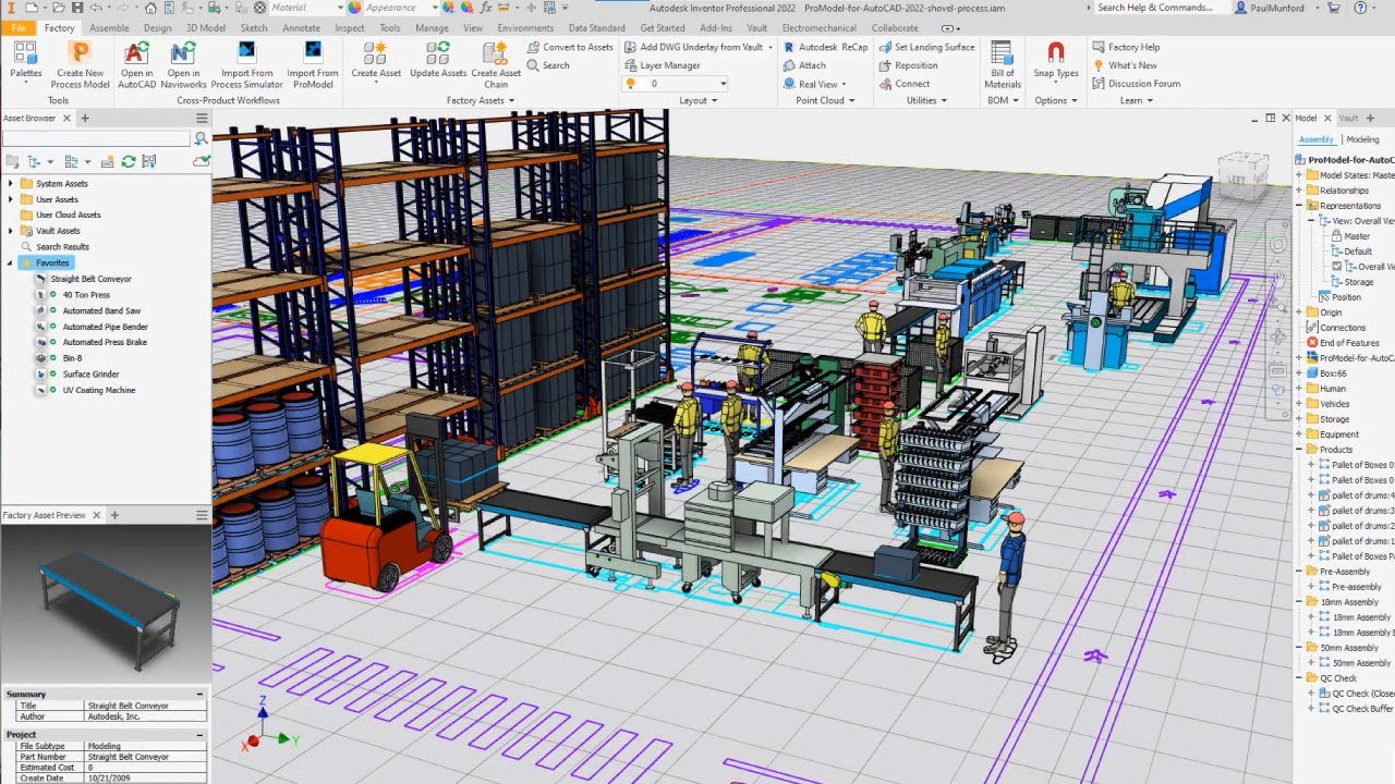 Promodel Autocad Edition Overview Youtube