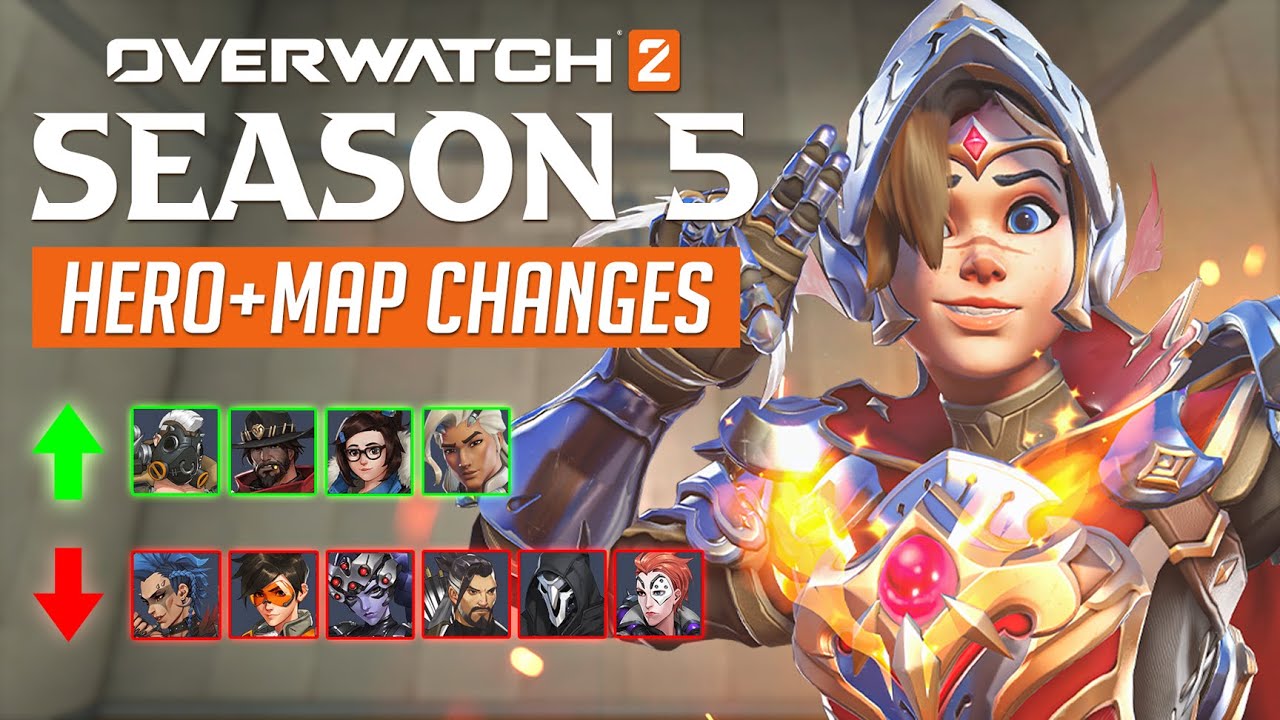 Overwatch 2 Every Hero And Map Change For Season 5 Youtube