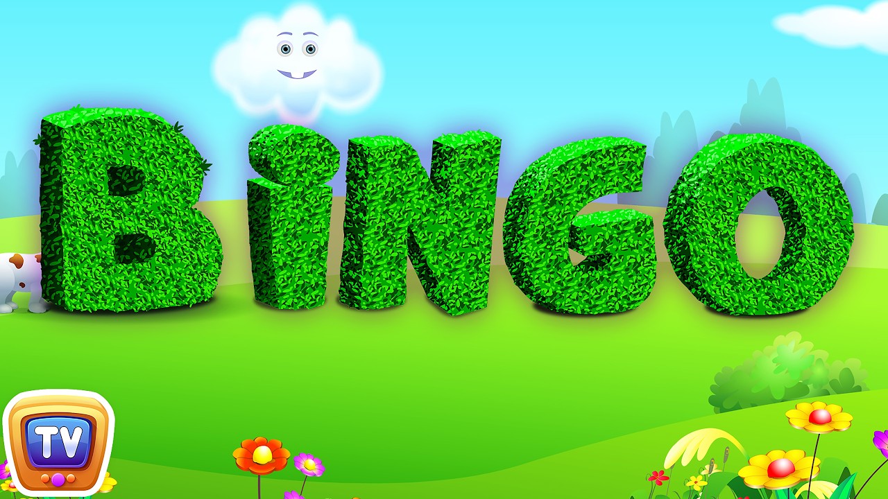 Bingo Dog Song Nursery Rhyme With Lyrics Cartoon Animation Rhymes
