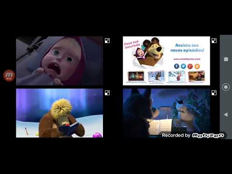 Up To Faster 4 Parison To Masha And Bear In Portuguese Brazil Youtube