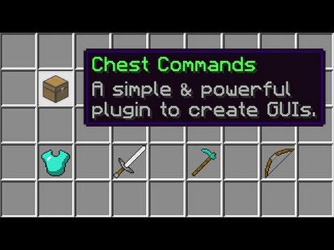 Plugin Tutorial Chestcommands Youtube