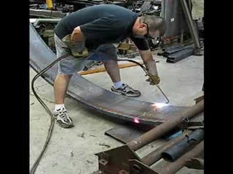 Bending Channel Iron Youtube