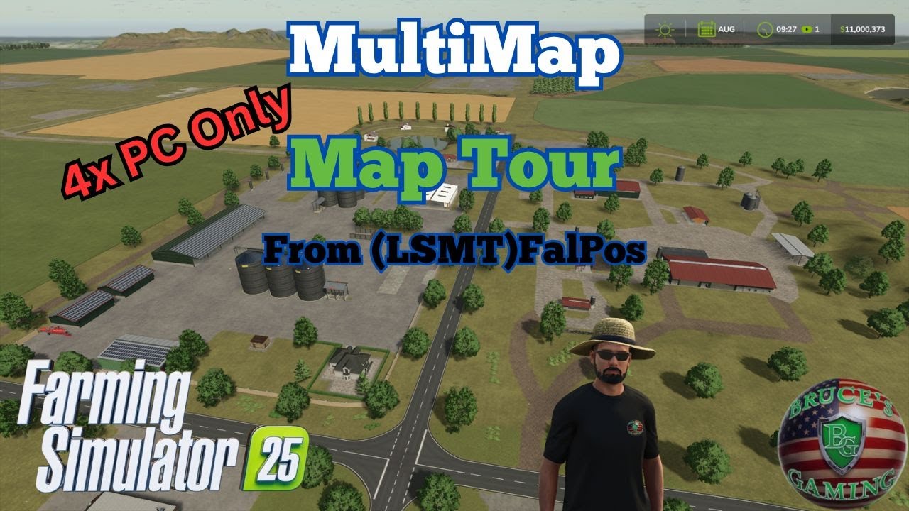 Farming Simulator 25 Multimap New Mod Map Tour Youtube