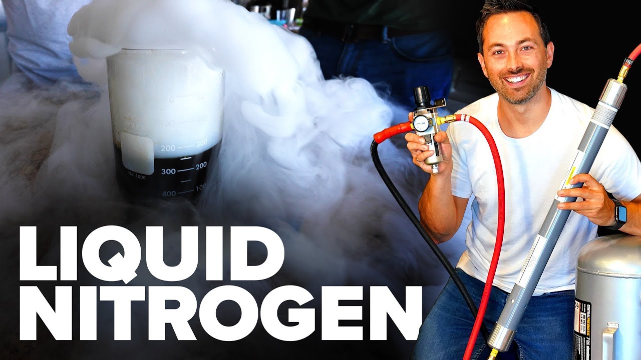 Making Liquid Nitrogen From Scratch Youtube