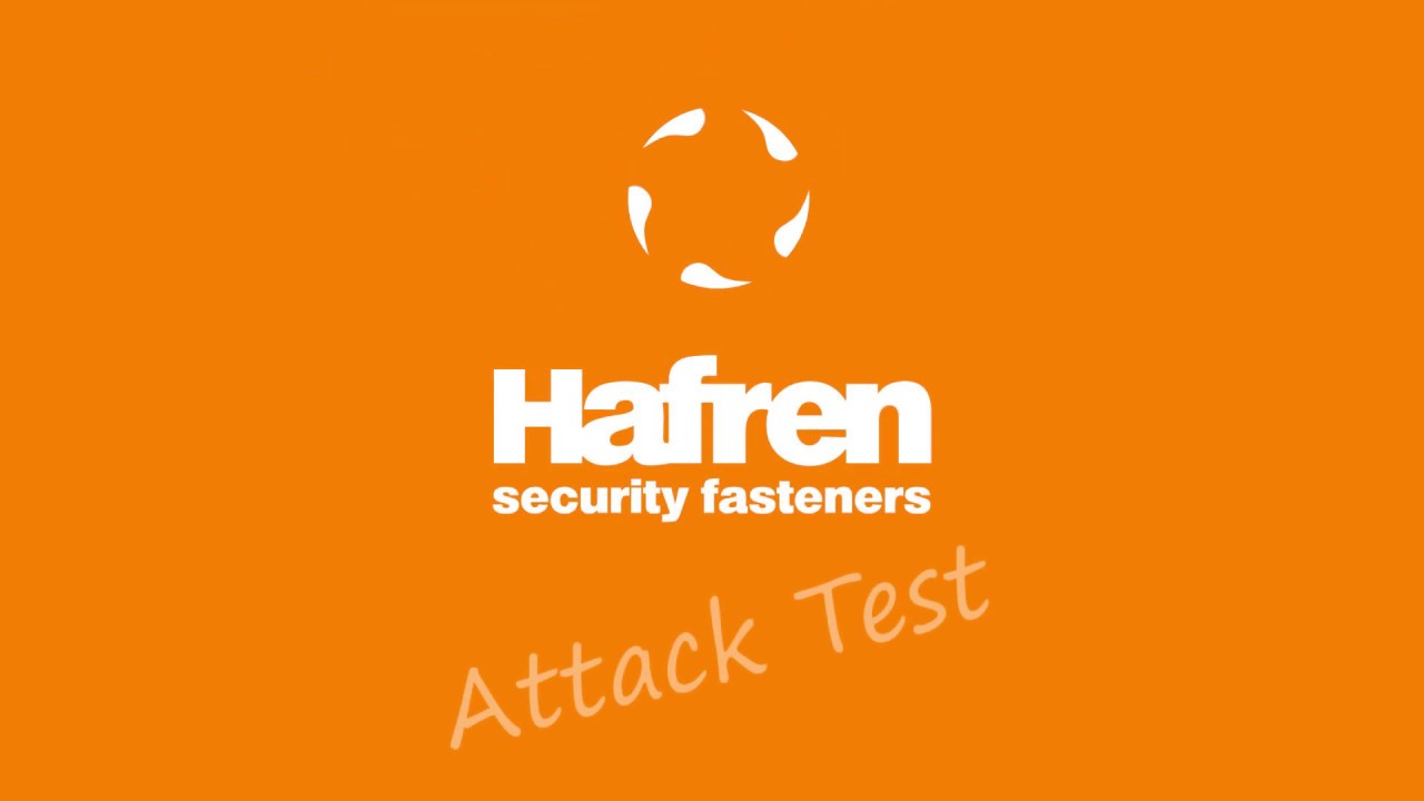 Nogo邃 Attack Test Video Hafren Security Fasteners Youtube