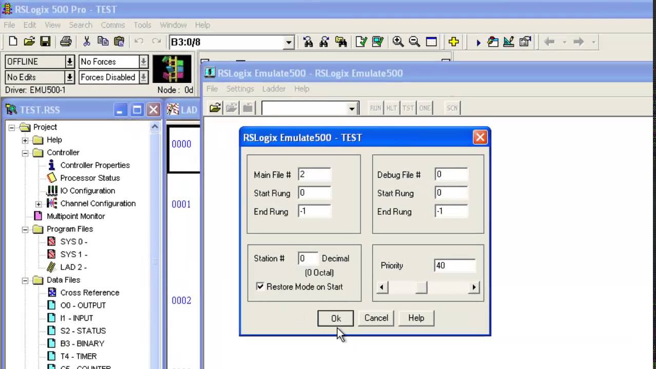 Como Emular Con Rslogix Emulate 500 Youtube