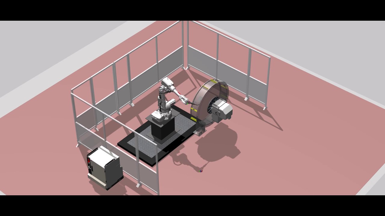 Industrial Robot Simulation Youtube