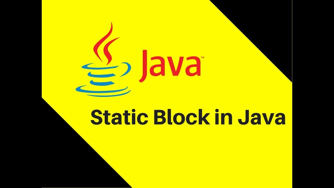 7 16 How To Use Static Block In Java Tutorial Youtube