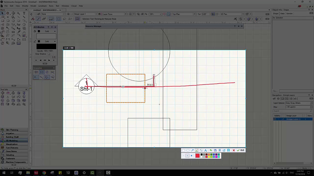 Vectorworks Tutorial Basic 6 1 Section Viewport Special Tips Youtube