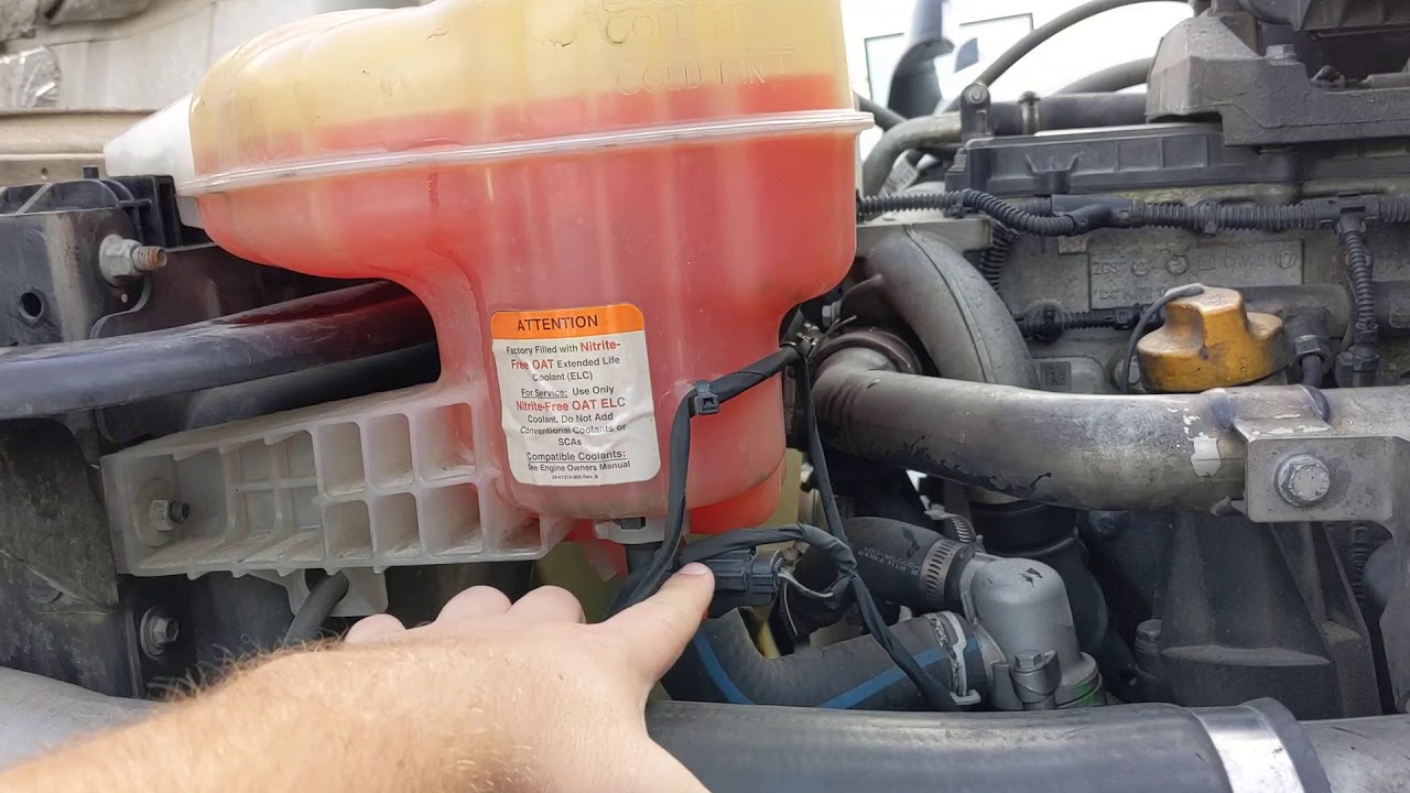 How To Bypass Coolant Level Sensor The Truck How