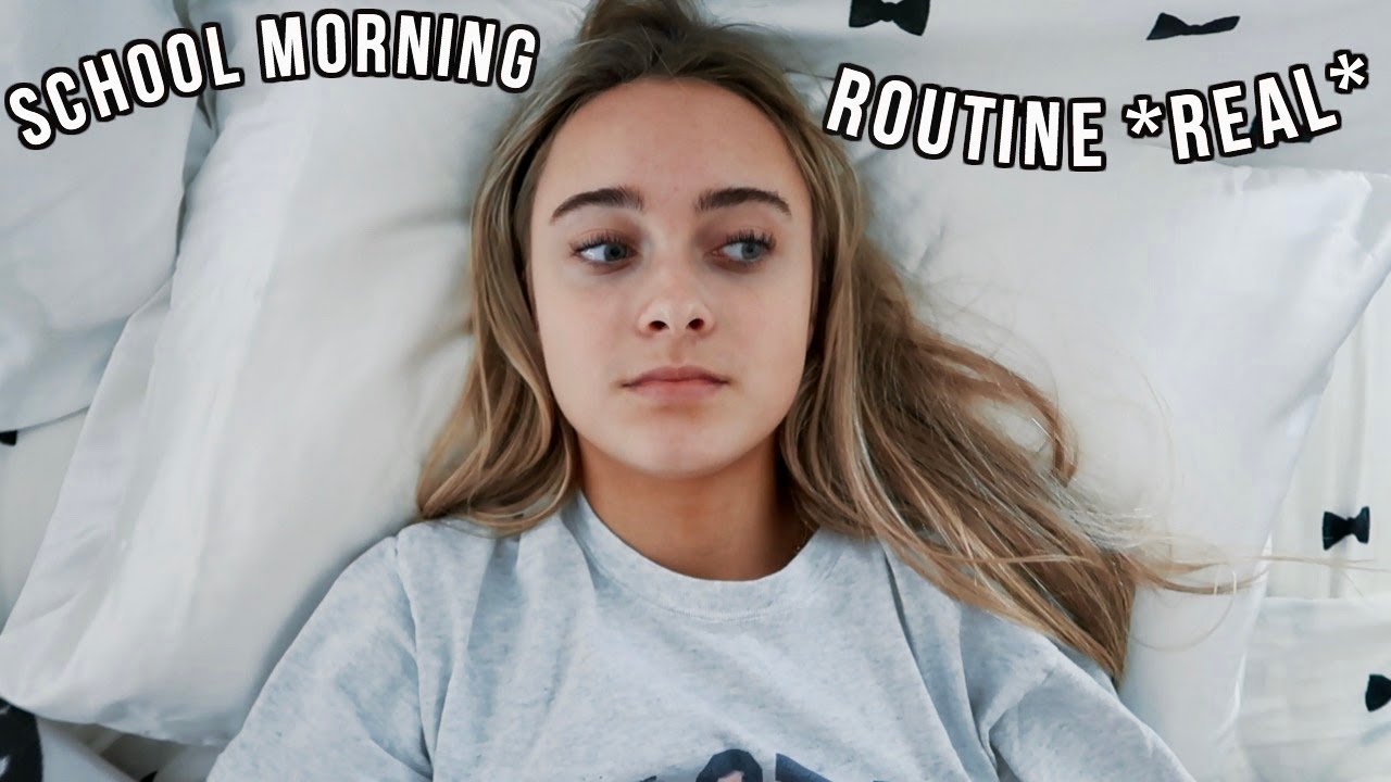 My Real School Morning Routine Youtube