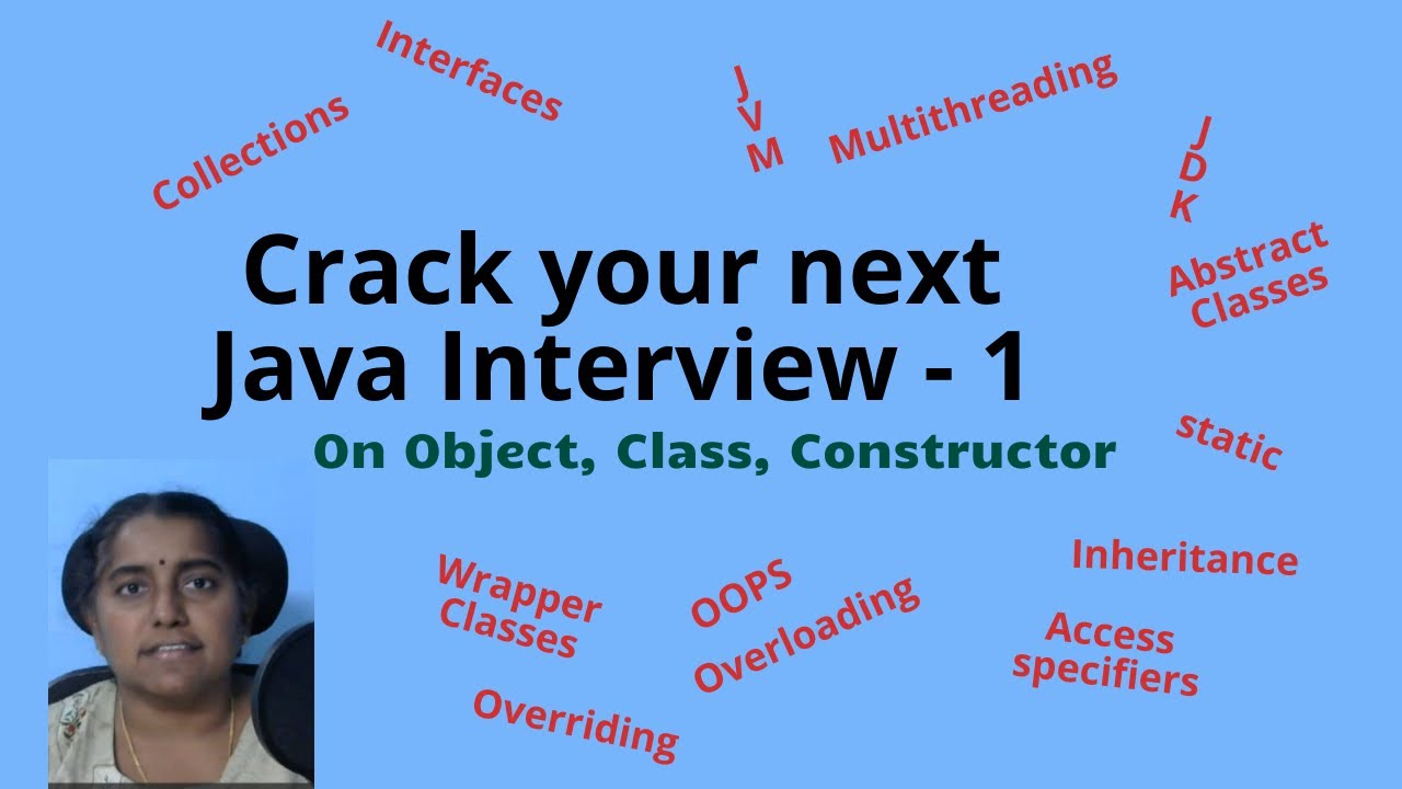 Java Interview Questions On Object Class Constructors Youtube