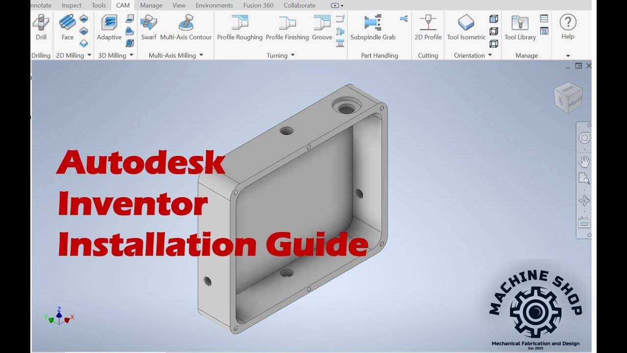 How To Install Autodesk Inventor Youtube