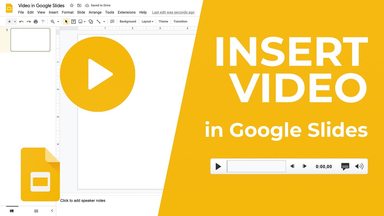 How To Insert Video In Google Slides Youtube