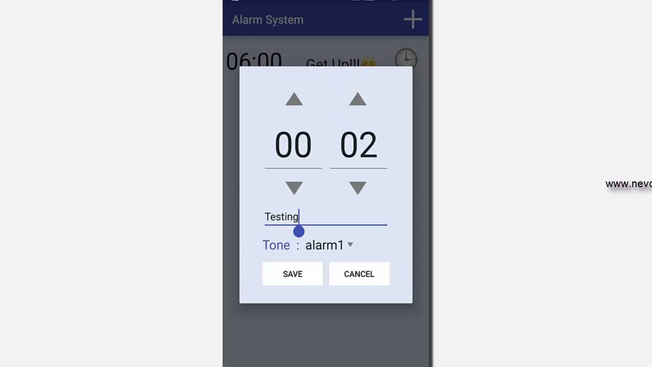 Android Smart Alarm System Youtube