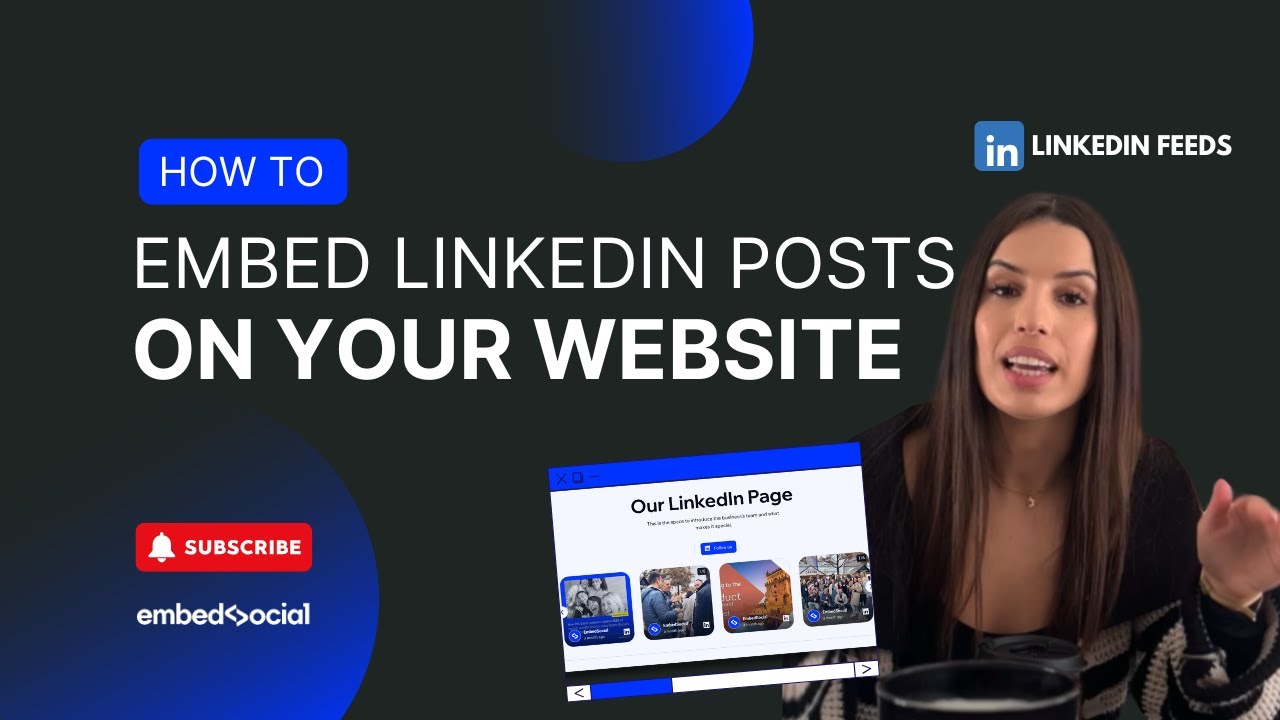 Embedsocial And Linkedin How To Embed Linkedin Posts On Your Website