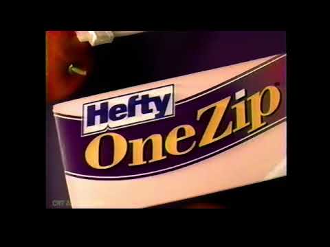 Hefty One Zip 1996 Commercial Slider Hard Way Or The Hefty Way