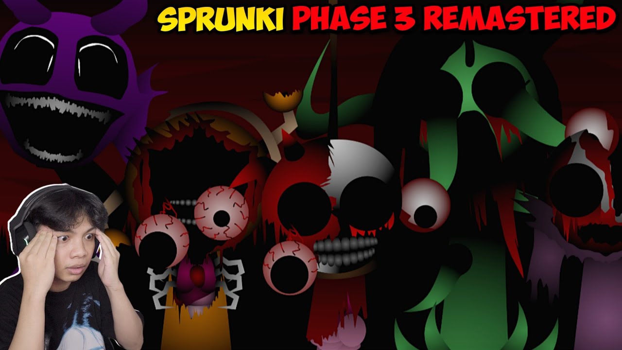 Jangan Pernah Main Sprunki Phase 3 Remastered Youtube